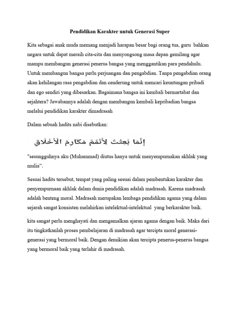 Teks Pidato Bhs Indo Fix | PDF