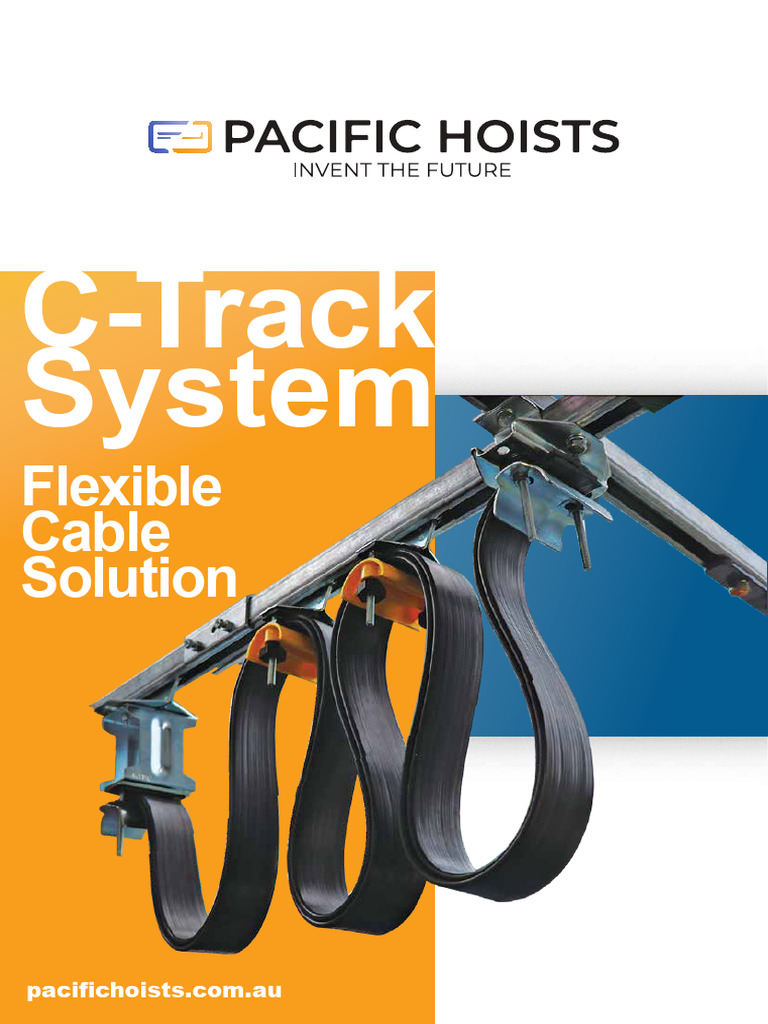 C-Track-Festoon-System-Product-Sheet | PDF | Screw | Crane (Machine)