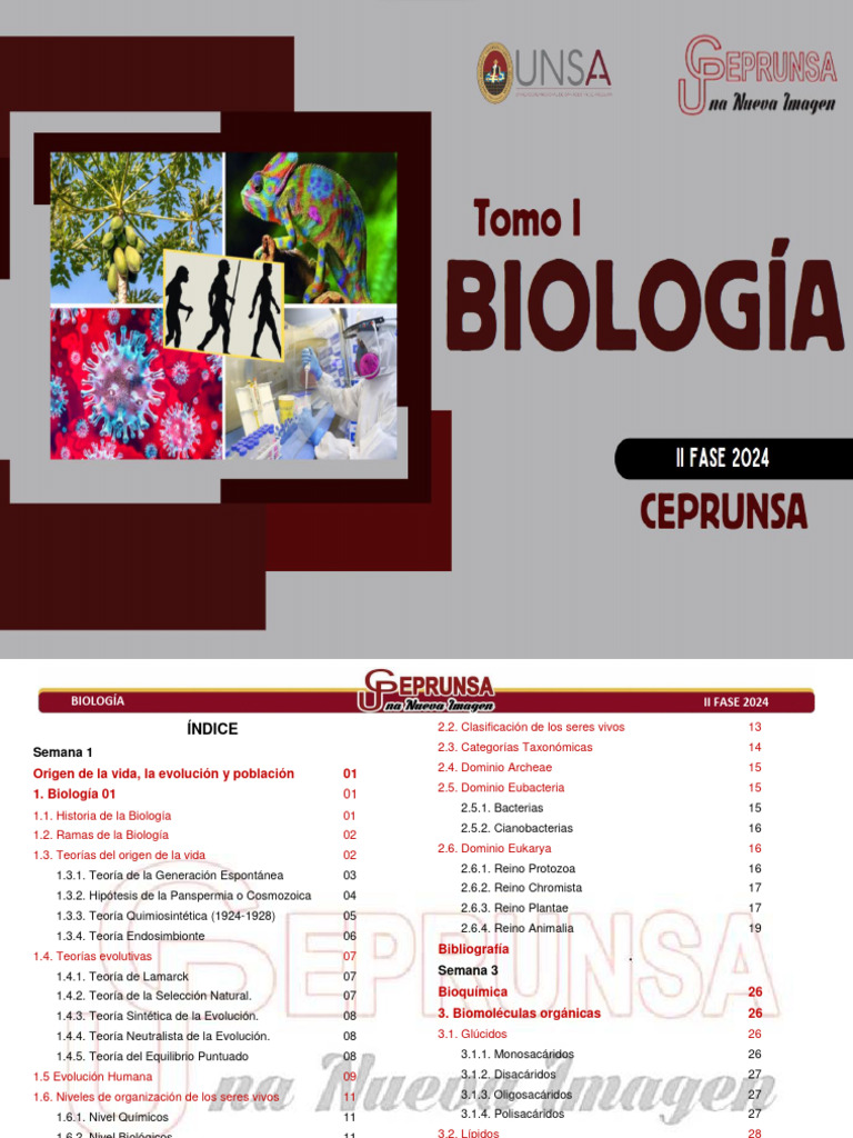 Biología: Origen, Evolución y Ramas | PDF | Evolución | Seleccion natural