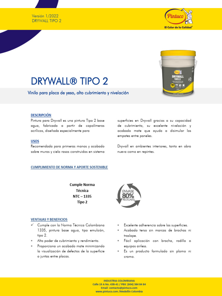 Drywall Tipo 2 | PDF