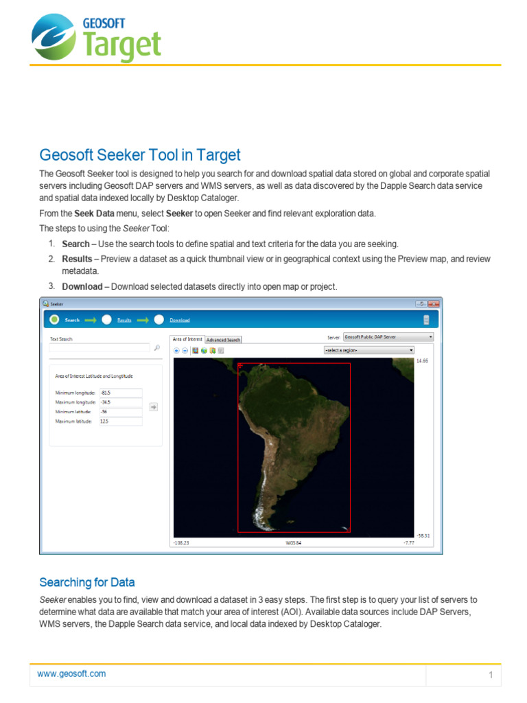 Target Seeker | PDF | Metadata | World Wide Web