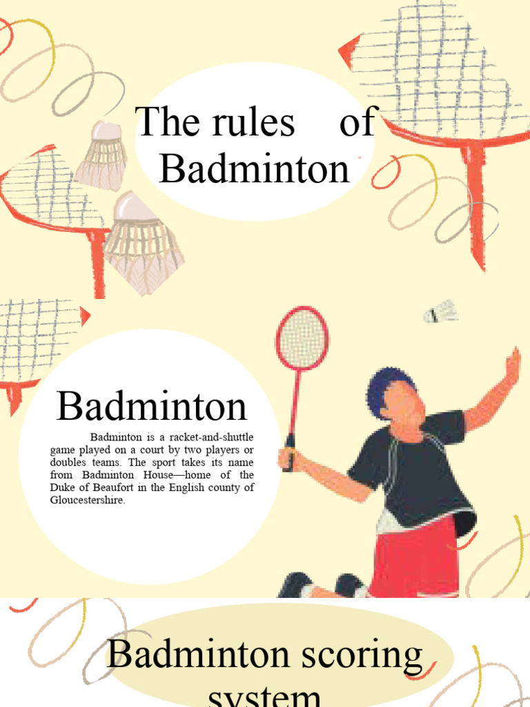 Badminton Presentation | PDF