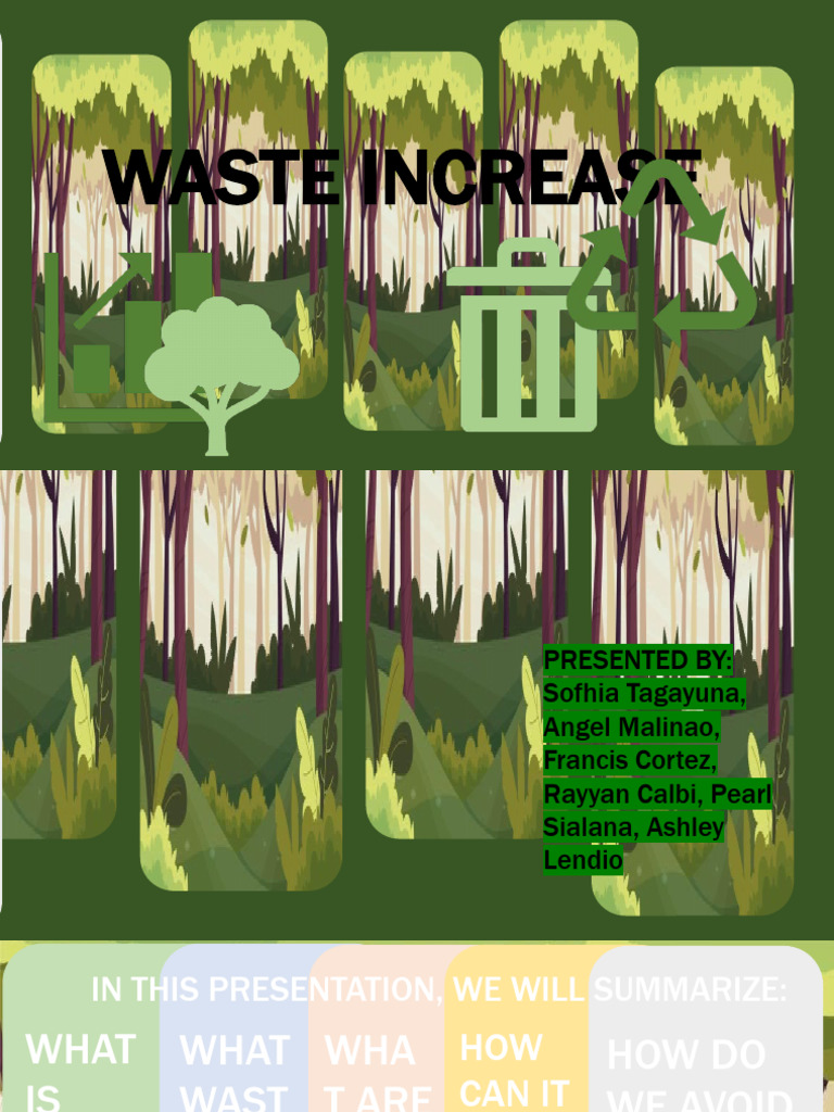 Waste Increase | PDF | Waste | Pollution