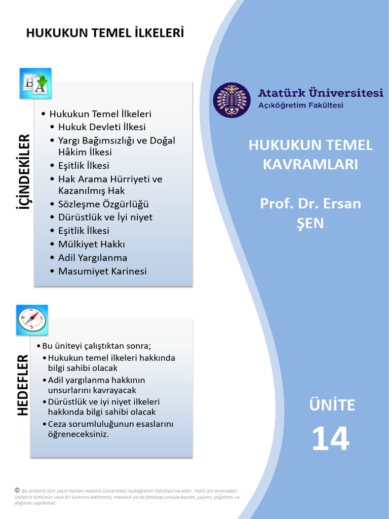 AVYS 14HukukTemelKavramlr | PDF
