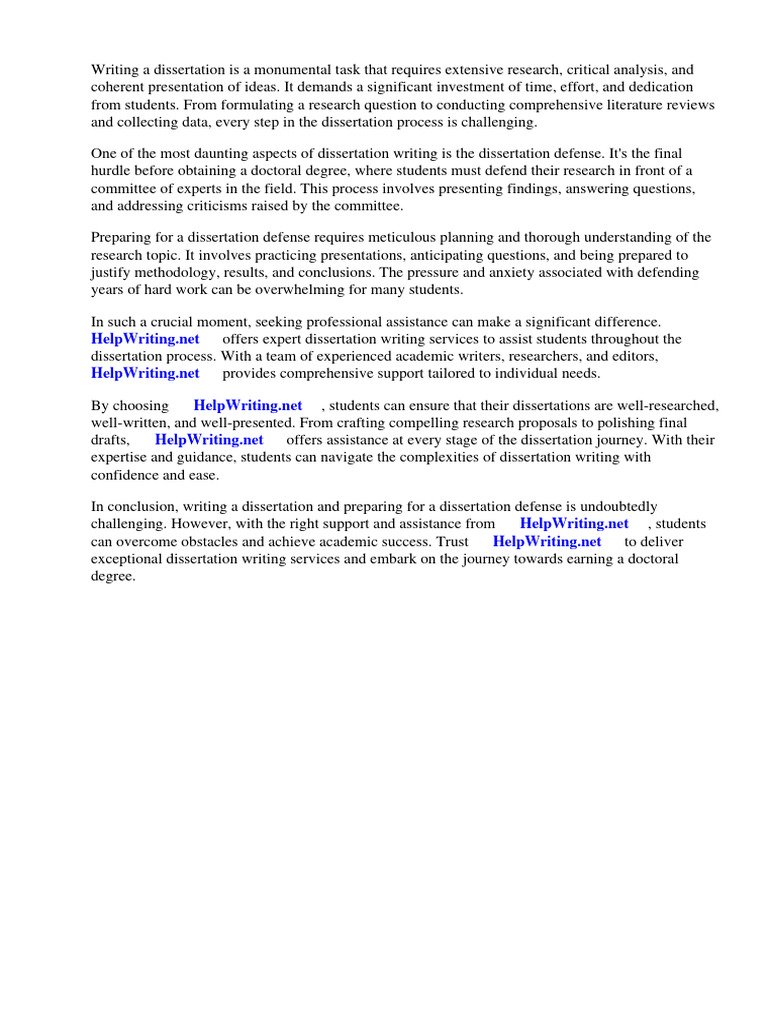 Thank You Letter Dissertation Defense | PDF | Thesis