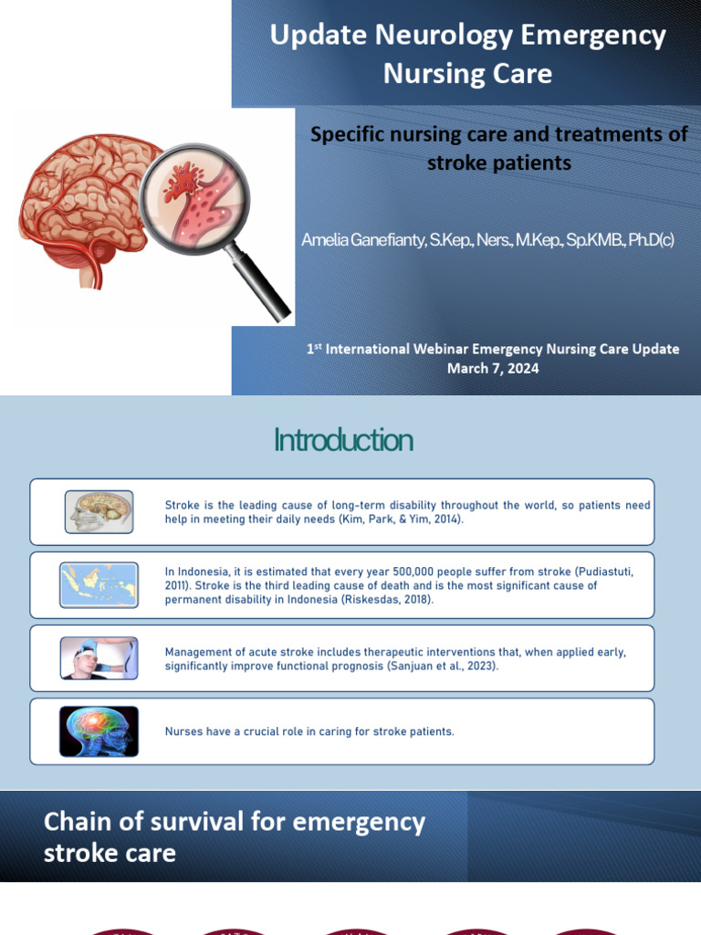 Update Neurology Emergency Nursing Care | PDF