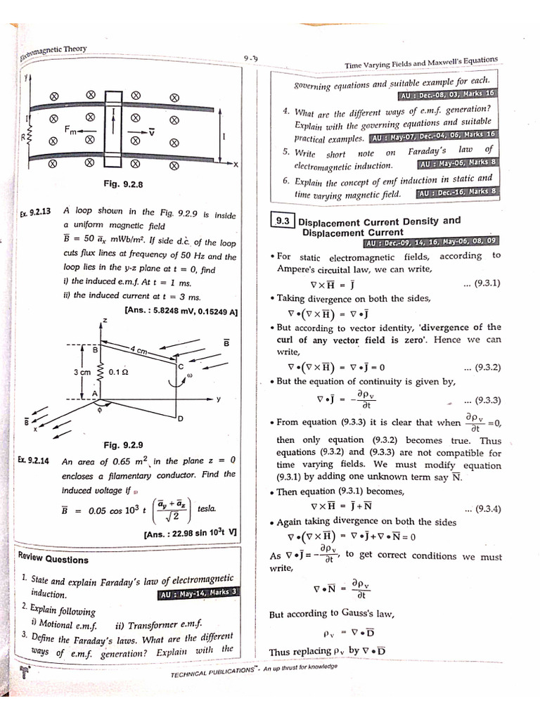 displacement current | PDF