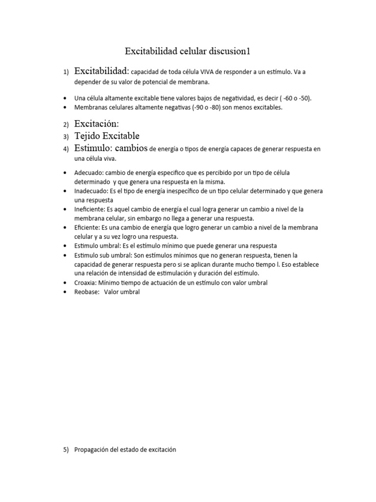 0) Guia Definitiva de Excitabilidad Celular | PDF | Potencial de acción ... 0) Guia Definitiva de Excitabilidad Celular | PDF | Potencial de acción ...
