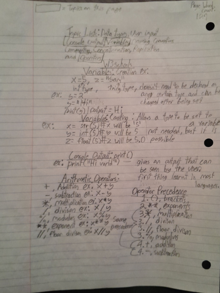 Notes Week 1 - AllNotes | PDF