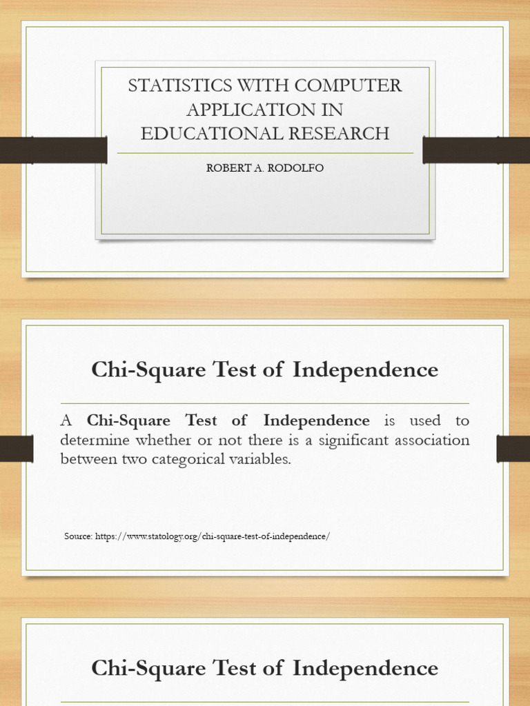 Chi-Square-Test-of-Independence | PDF | P Value | Chi Squared Test