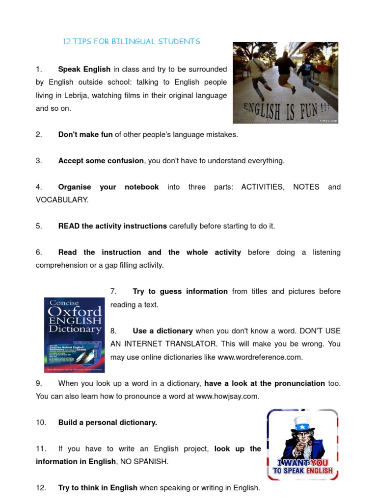Essential Tips for Improving English Writing | PDF | Dictionary ...