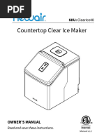 Intertek Ice Maker HZB-12C (EN) | PDF | Ac Power Plugs And Sockets | Water