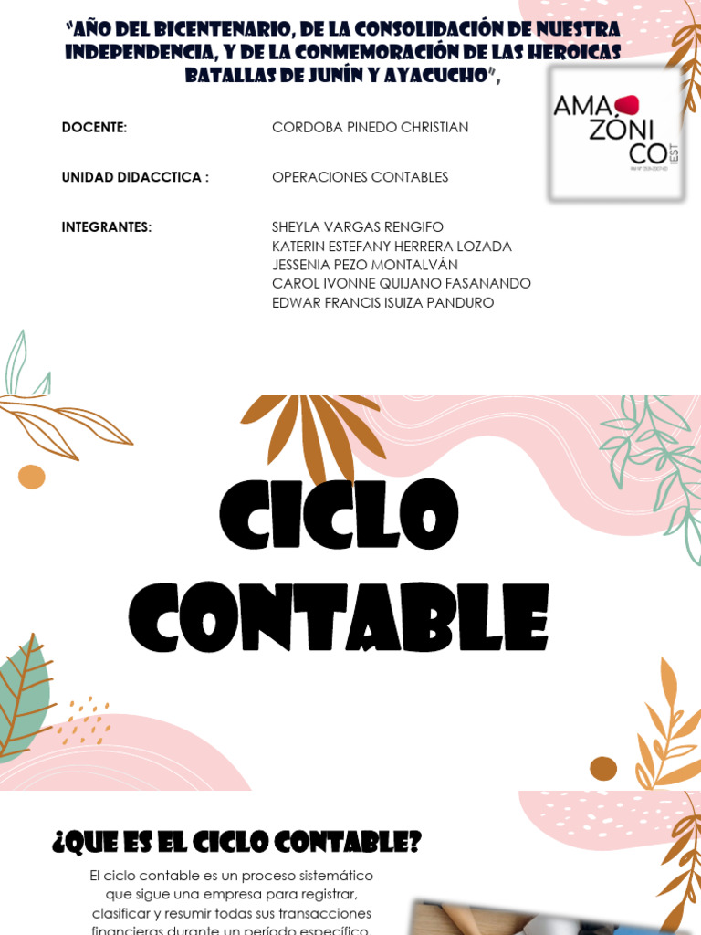 Operaciones Contables | Descargar gratis PDF | Contabilidad | Estado ...