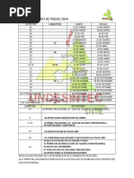 Calendario de Pagos DGETI 2025a | PDF