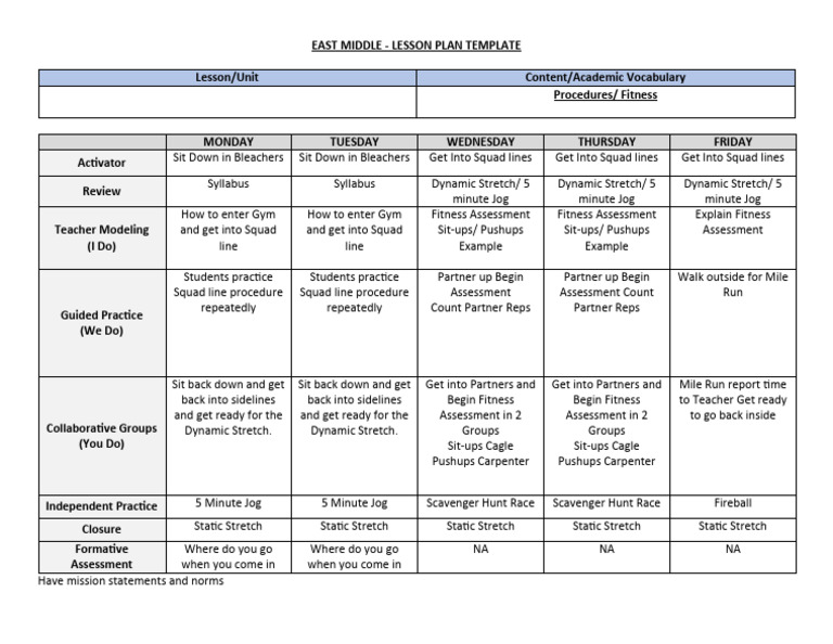 Lesson Plans Week 1 | PDF | Learning | Human Communication