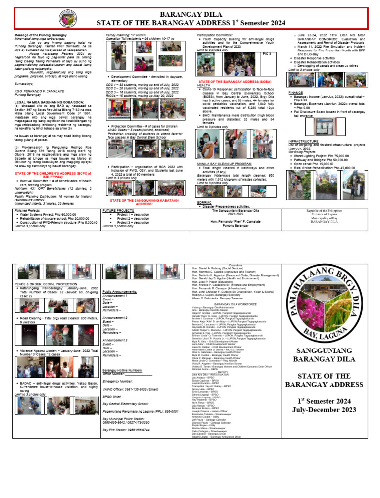 Leaflet - SOBA 2023 2nd Sem | PDF