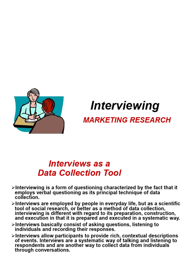 Mkt2mai Lecture 4 Part Ii Qualitative Research Pdf Interview Data