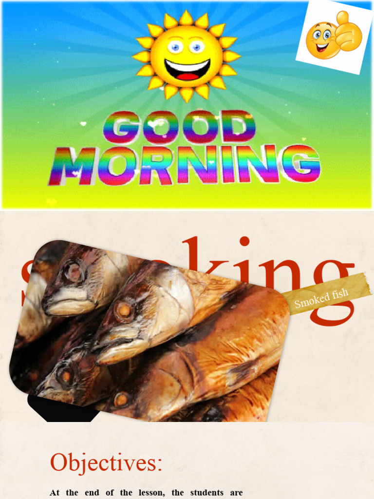 Food Processing (Smoking, Smoked Fish) | PDF | Smoking (Cooking) | Food ...