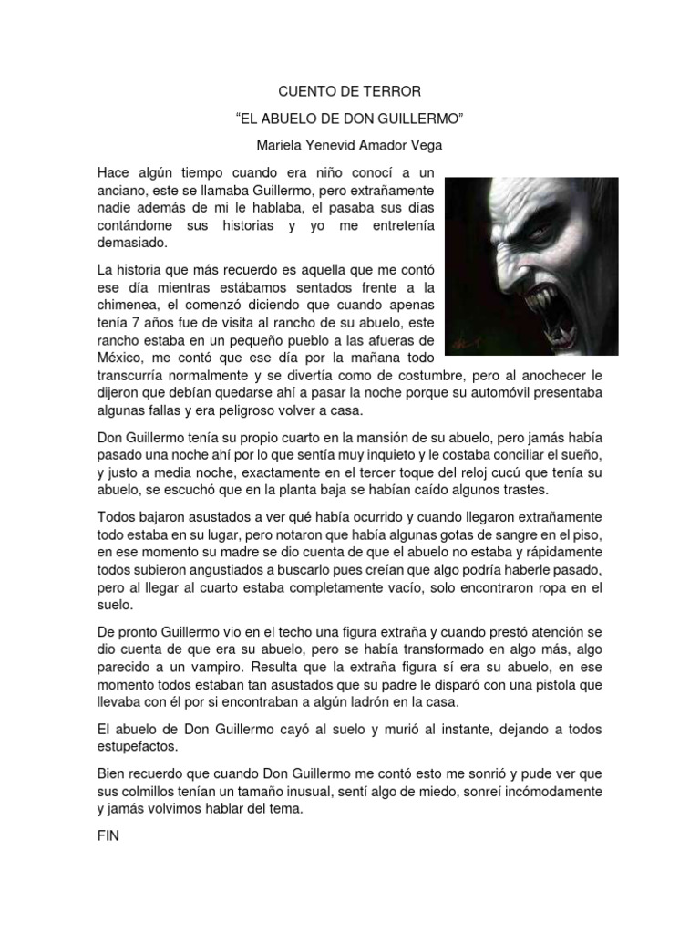 Cuento de Terror | PDF