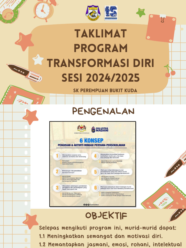 Taklimat Program Transformasi Diri 2024 | PDF | Karier & Perkembangan