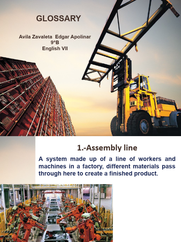 Glossary Ok | PDF | Logistics | Warehouse