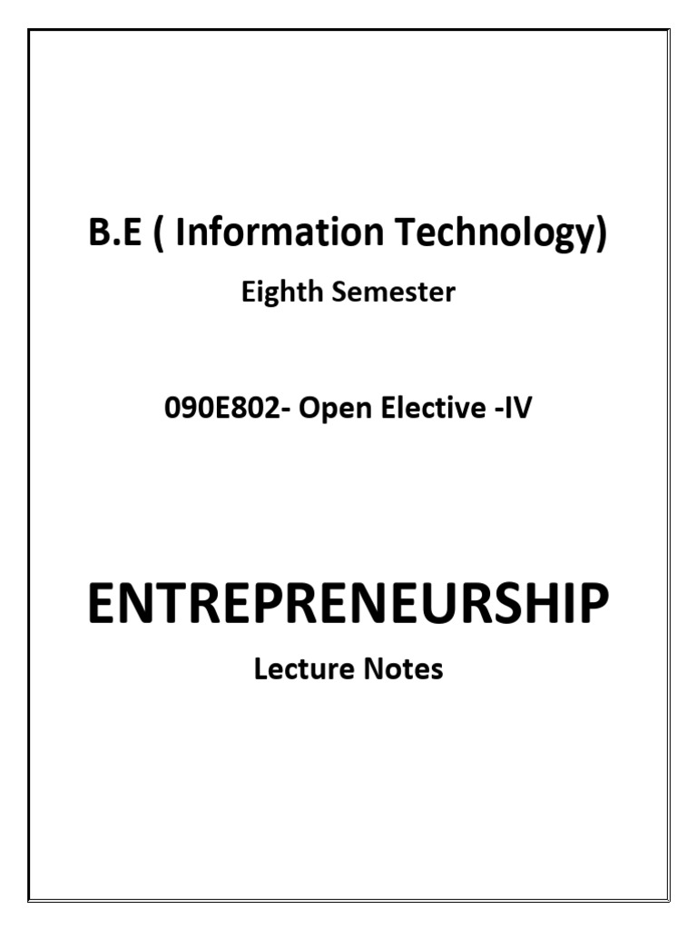 Entrepreneurship 2.0 | PDF | Entrepreneurship | Leadership