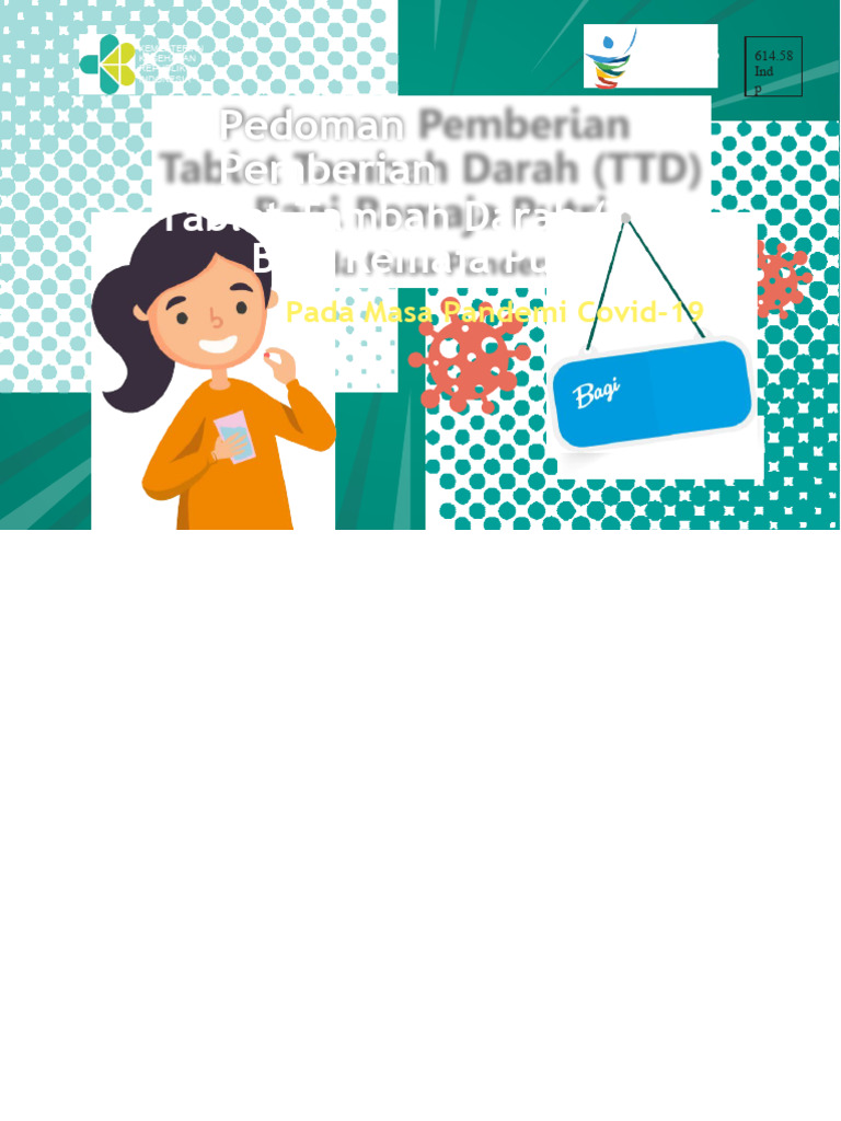 Pedoman TTD Remaja Putri di Pandemi | PDF