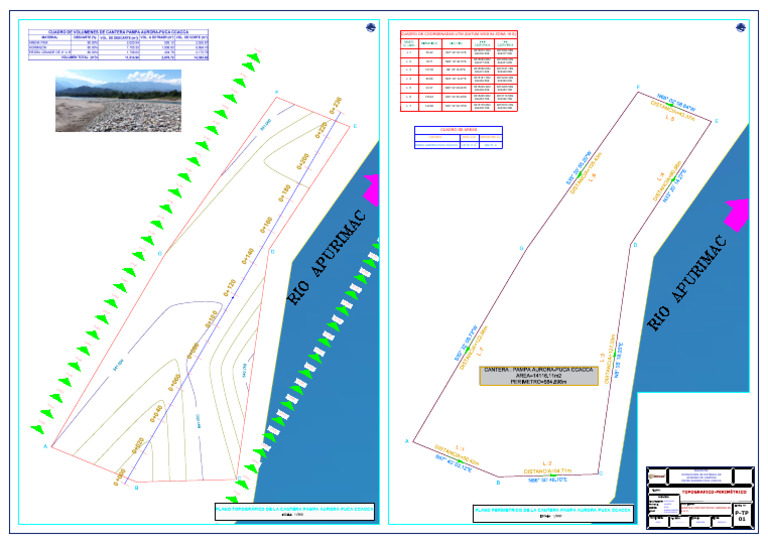 Plano Ul Aceso Top Perimetrico P TP A 1 | PDF | Geodesia