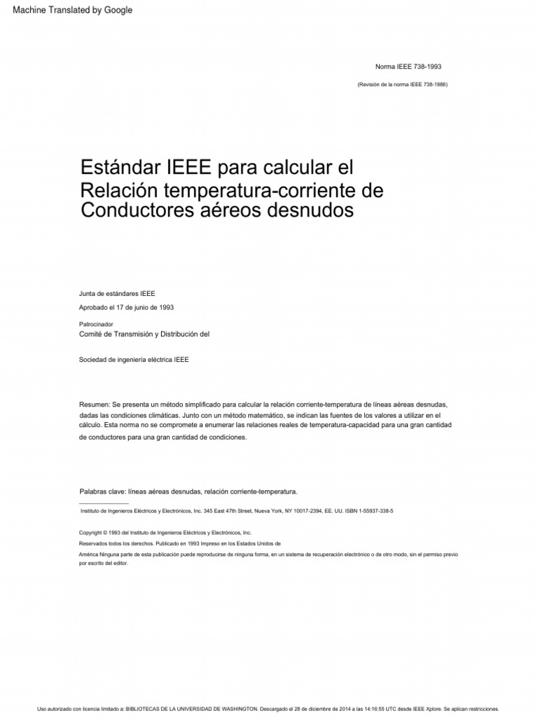 JTP Lineas (1) Traduccion | PDF | Instituto de Ingenieros Eléctricos y Electrónicos | Corriente ...