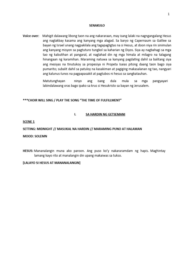 SENAKULO | PDF