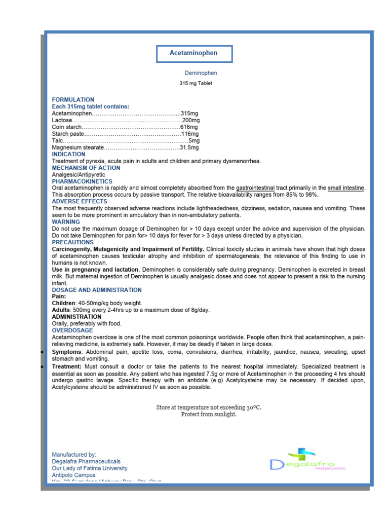Exp 1 Insert | PDF | Drugs | Clinical Medicine