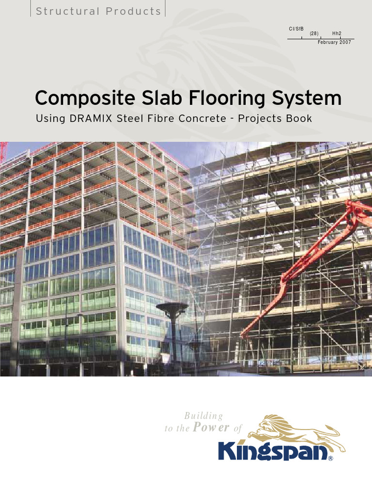 kINGSPAN METAL DECK DRAMIX | PDF | Concrete | Crane (Machine)