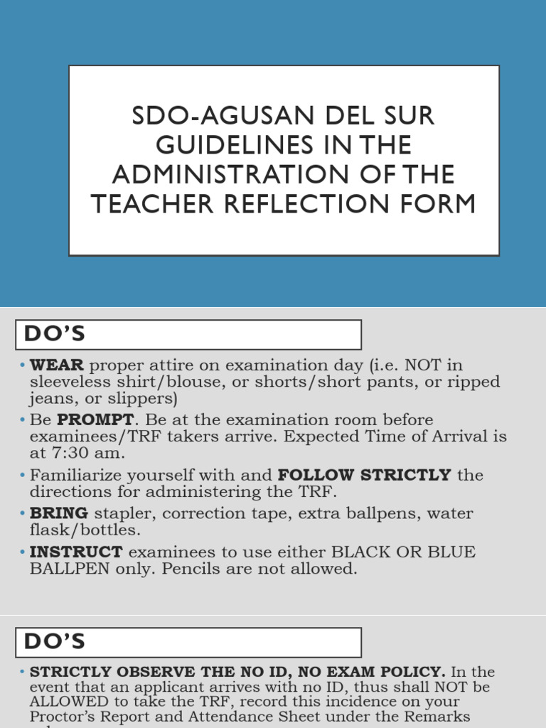 2FINAL AgSur Guidelines For TRF Administration | PDF