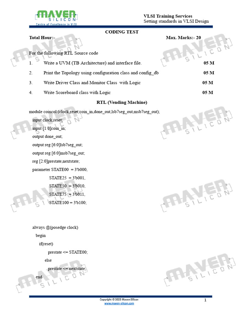 Vending Machine1 UVM | Download Free PDF | Software | Computer Science