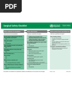 AORN Comprehensive Surgical Checklist 2016 | PDF | Surgery | Anesthesia