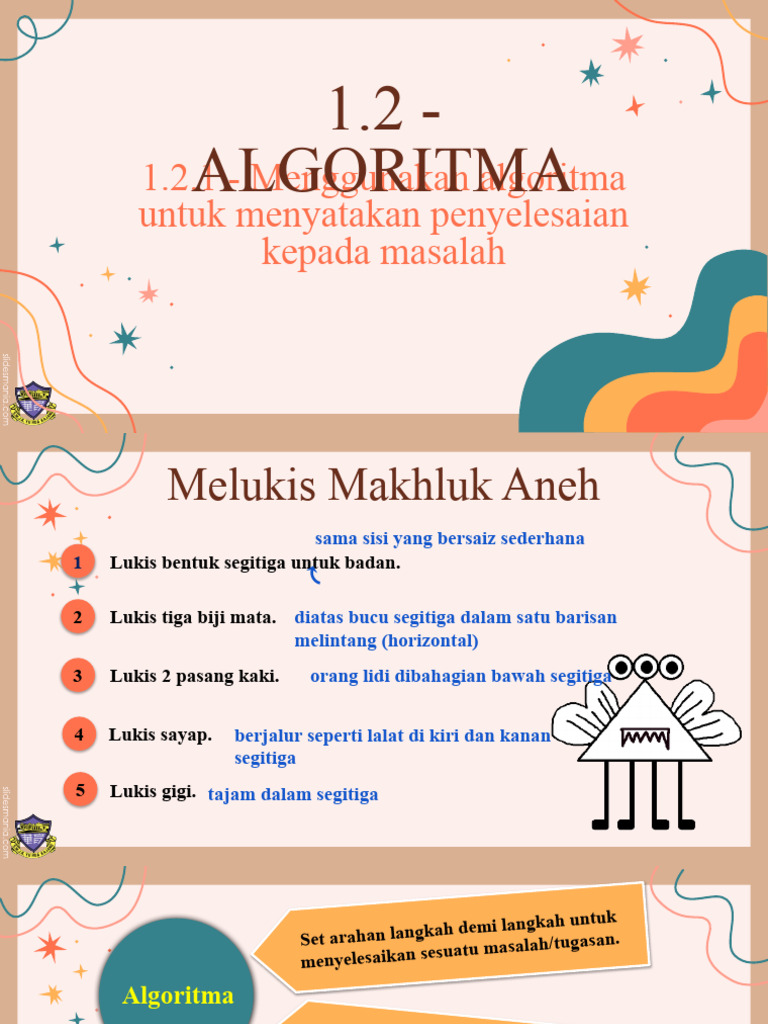 SK - 1.2.1 Algoritma Penyelesaian Masalah v3 | PDF