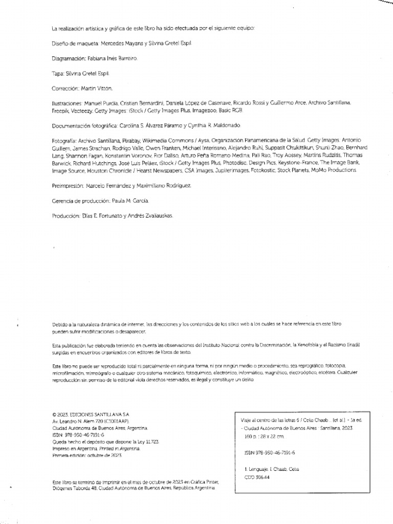 Viaje Al Centro de Las Letras 6 Pag 20 | PDF