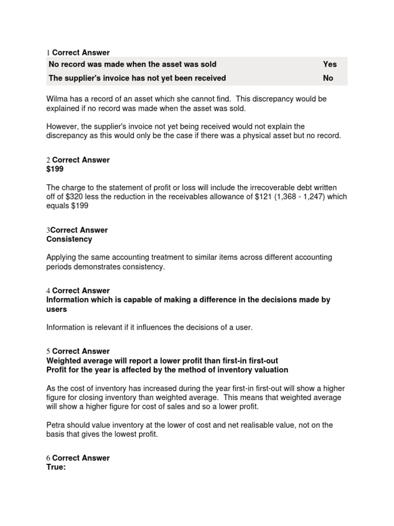 Fa2 Mock 1 Answers | PDF | Debits And Credits | Expense Fa2 Mock 1 Answers | PDF | Debits And Credits | Expense