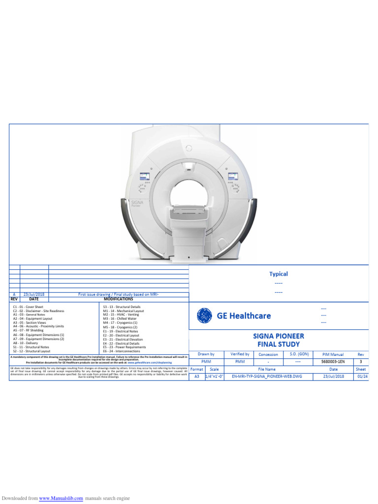 Signa Pioneer | PDF | Structural Engineering | Electromagnetic Interference