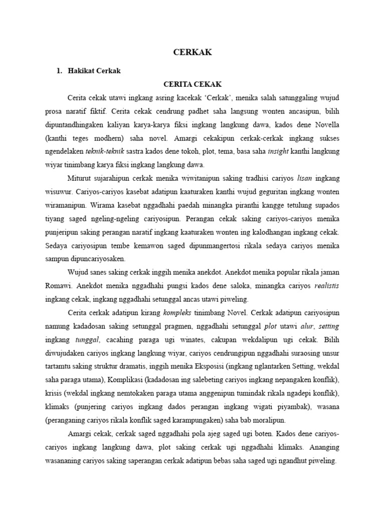CERKAK | PDF