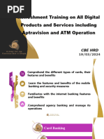 Policy and Procedure Manual: Card Operations | PDF | Credit Card | Debit Card