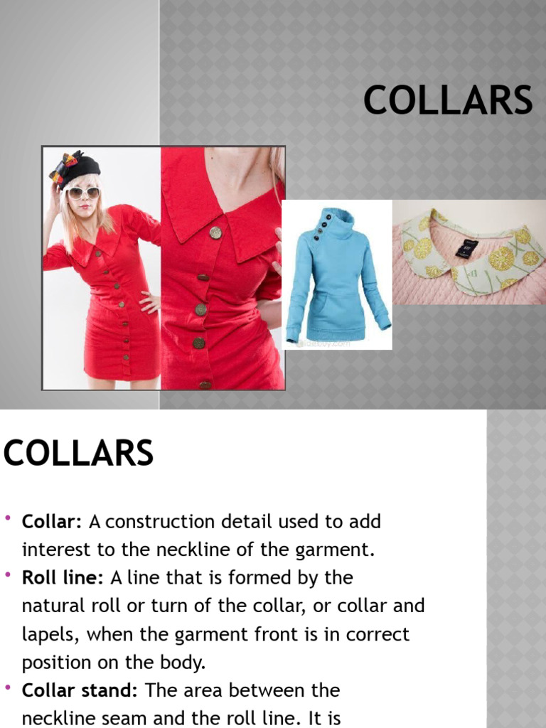 Types and Details of Garment Collars | PDF