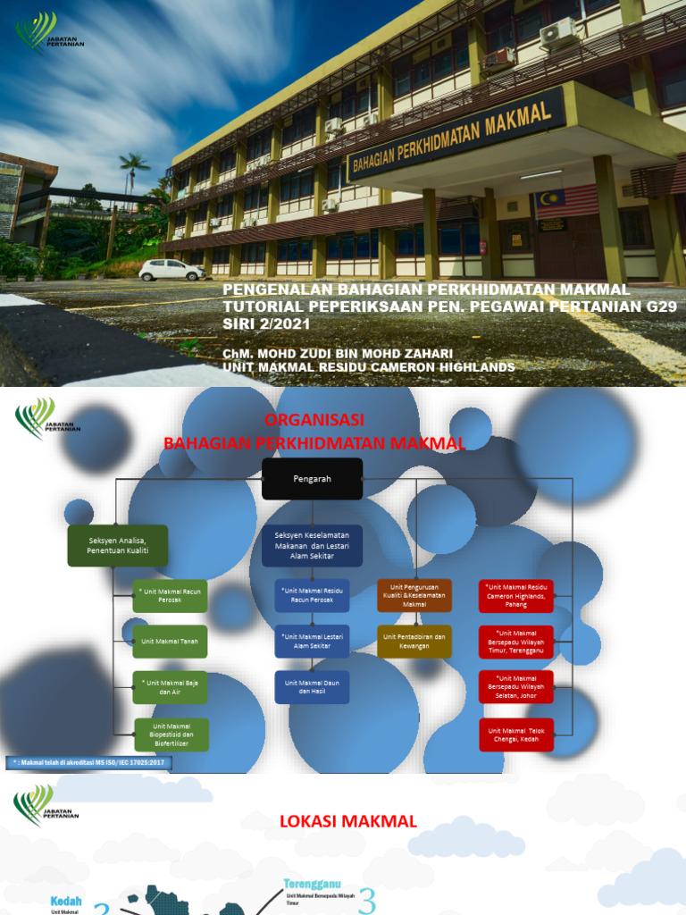 Bahagian Perkhidmatan Makmal | PDF