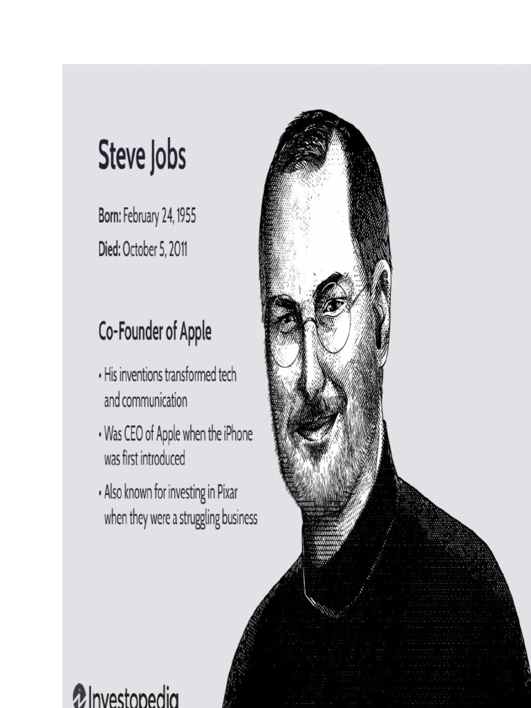 Steve Jobs | PDF | Steve Jobs | Apple Inc.