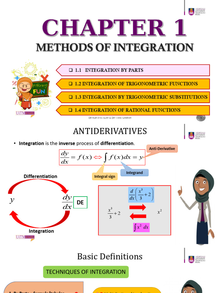 Chapter 1, 1.1 Integration by Part | PDF | Integral | Mathematics