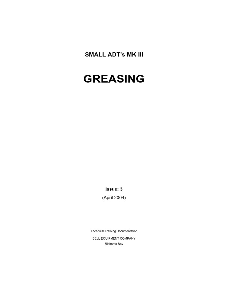 B25D B30D MKIII Automatic Greasing | PDF | Valve | Pump