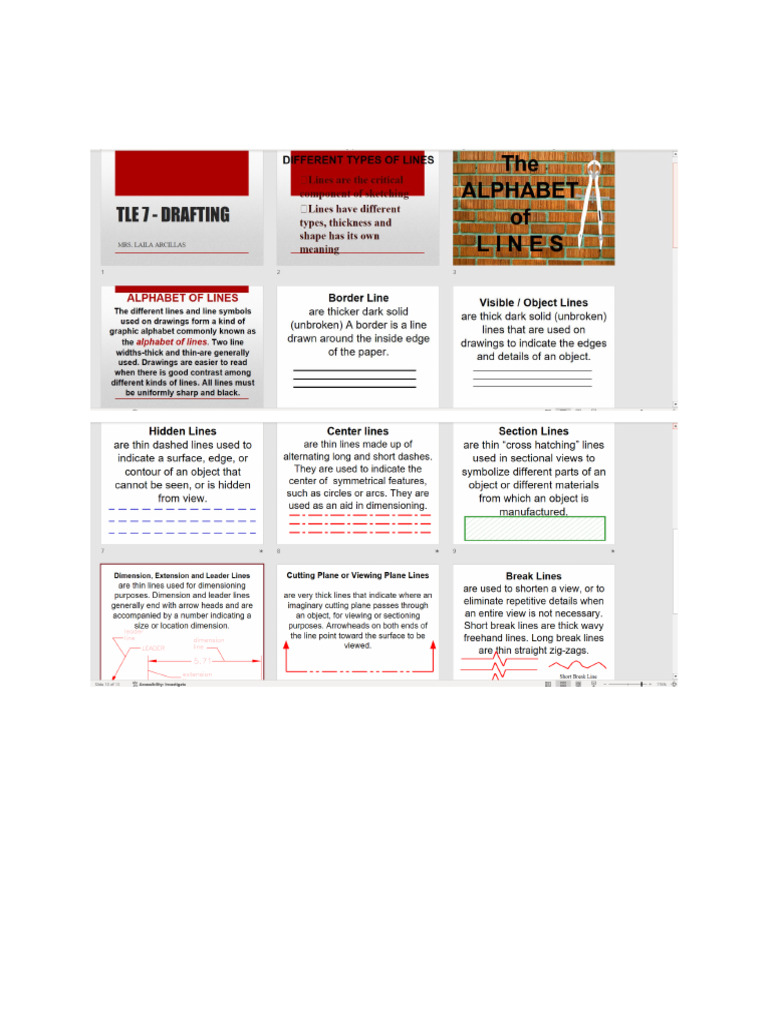 Alphabet of Lines | PDF