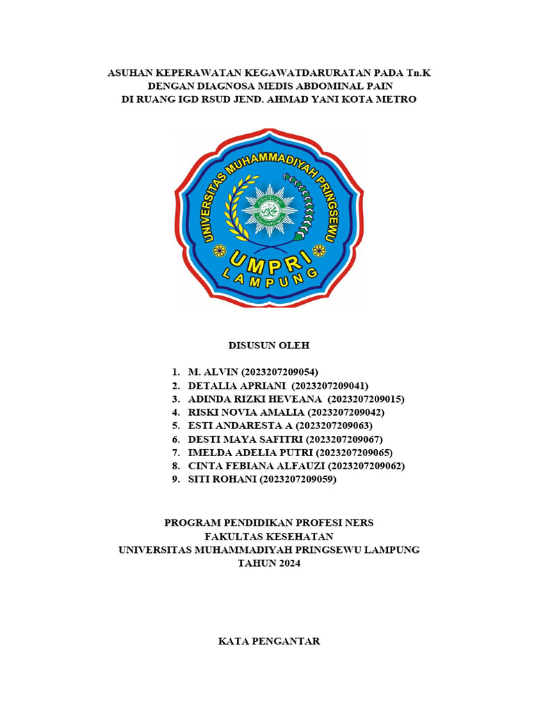 Askep - Kelompok - Igd 2 | PDF