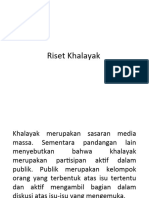 Contoh Proposal Riset | PDF