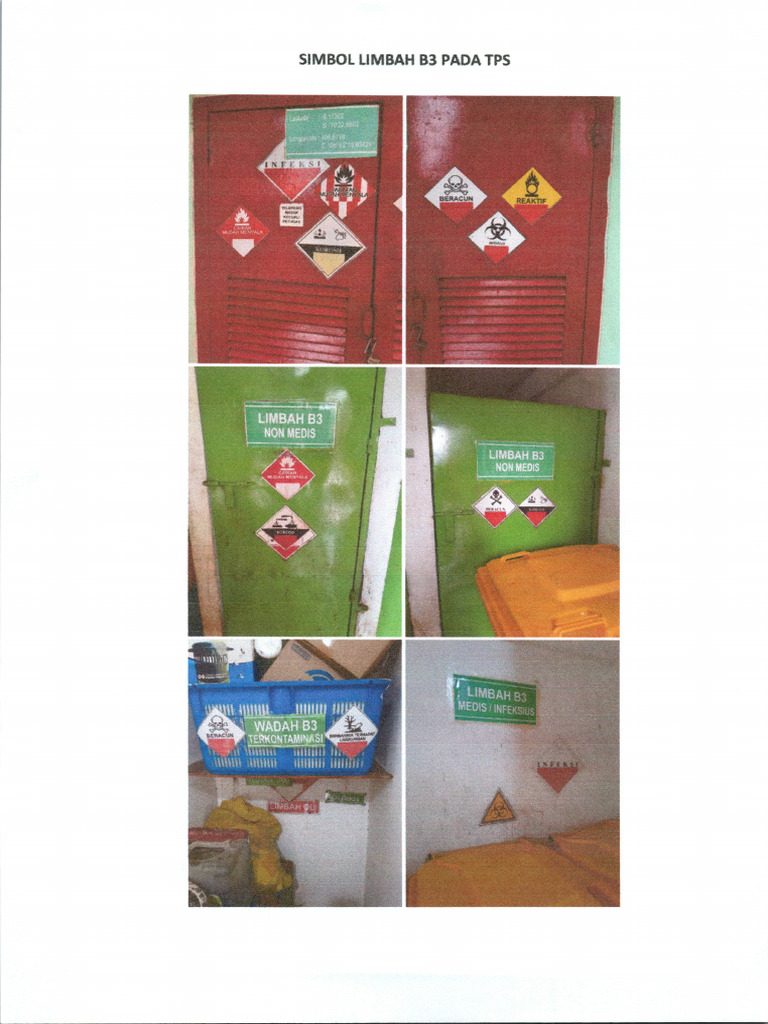 Foto Simbol B3 TPS & Kemasan | PDF